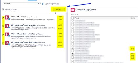 Pm Ui Consolidate Or Update Packages Operations Should Not Be Blocked Due To Errors Package
