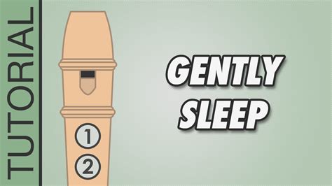 Recorder Music Gently Sleep At Milla Anstey Blog