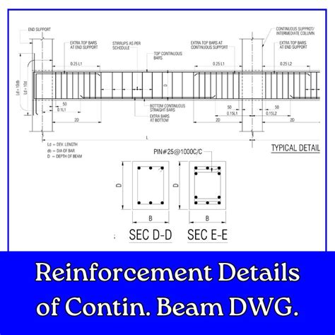 Continuous Beam Reinforcement Details