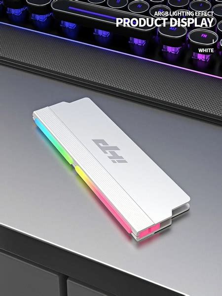 Радиатор для оперативной памяти с Argb подсветкой 5v универсальный для Ddr3ddr4ddr5