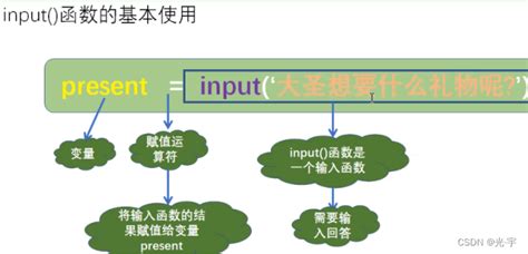 Python自学4——第三章（1）：input函数、算数运算符、赋值运算符input可以赋值公式嘛 Csdn博客