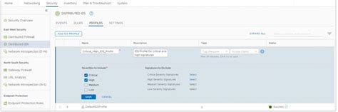 Nsx T Exploring Distributed Ids Network Bachelor