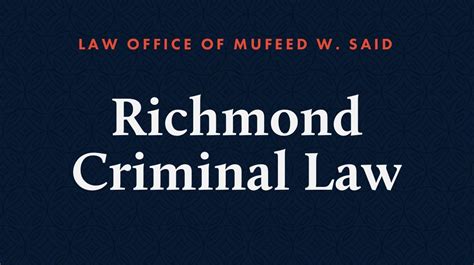Jeromy Henning On Linkedin Thanks To Mufeed Saidesq Of Richmond Criminal Law Pllc For Taking A
