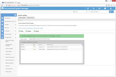 In The Lab Netapp Ontap 94 Upgrade