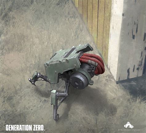 Artstation Generation Zero Tick Ville Ericsson Generation Artwork Concept Art