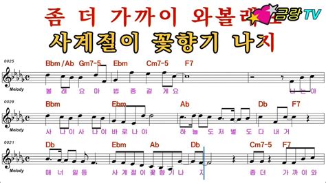 진짜사나이 정동원 남bbm키 악보 반주 가사 2회반복 엘프반주 연습용 Youtube