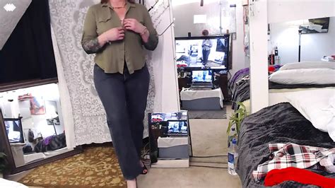 V217 Tight Jeans On Big Juicy Butt With Pretty Underwear Beneath Xhamster