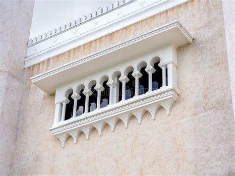 Window Design Architecture Building Exterior Of The Masjid Of Omar Ali Saifuddien Mosque Named