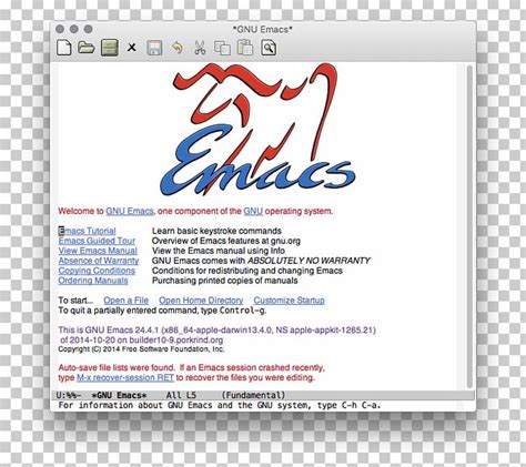 Gnu Emacs Manual Text Editor Installation Png Clipart Apt Area Autoconf Bitly Brand Free