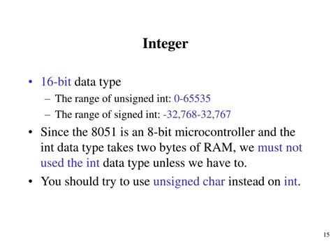 ppt chapter 7 8051 programming in c powerpoint presentation free