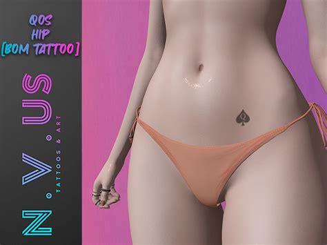 Second Life Marketplace [n V Us] Qos [hip Tattoo][bom][queen Of