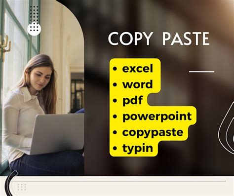 Do Data Entry Web Research Copy Paste Excel Data Entry Typing Work