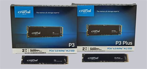Crucial P Vs Crucial P Plus Tb M Nvme Ssd Review