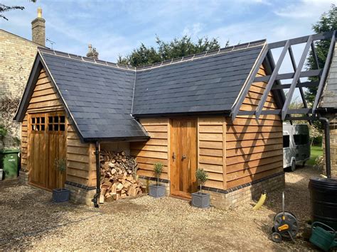 Solid Oak Feather Edge Exterior Cladding By Wittswood