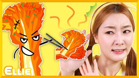 [생활동화] 엘리의 그림일기 김치가 싫어요~ 이야기 캐리 앤 북스 Youtube