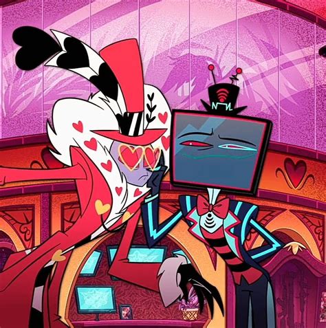Vox And Valentino Hazbin Hotel Vox Valentino Anime Divertente