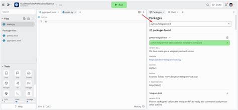 Как сделать чат бота в Telegram на языке Python