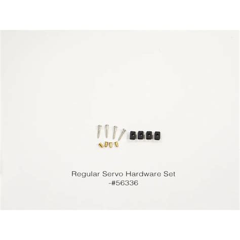 Hitec Standard Servo Mounting Hardware Robotshop