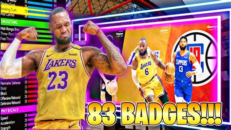 Rebirth Demigod Lebron James Build Best Small Forward Build Nba 2k23