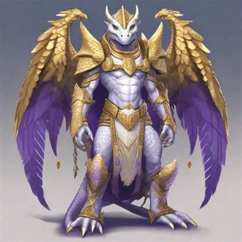 Ancient Sphinxmon With Black Dark Gray Gold And Red