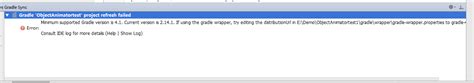 Android 学习笔记在Android studio中导入Eclipse项目 gradle 版本不对的问题 android studio minimum supported gradle