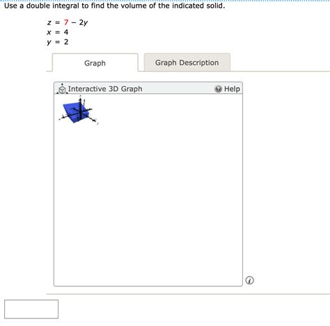 Solved Consider The Following Iterated Integral