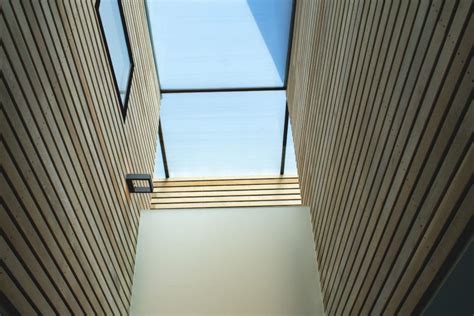 Contemporary Oak Cladding Installation Inside And Out Karl Harrison Landscapes