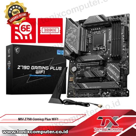 Msi Z Gaming Plus Wifi Lga Z Ddr Usb Type C Sata Tonix Computer