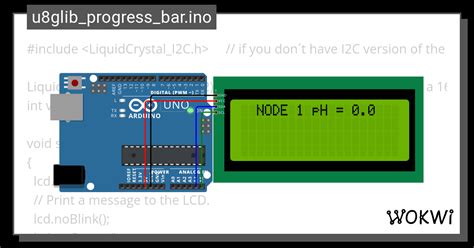 Lcd 20x4 I2c Iful Wokwi Esp32 Stm32 Arduino Simulator