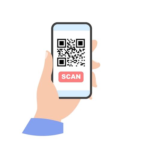 Premium Vector Phone Scan Icon Phone In Hand
