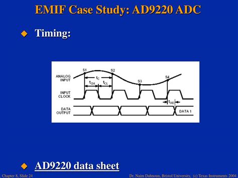 Ppt Chapter 8 External Memory Interface Emif Powerpoint