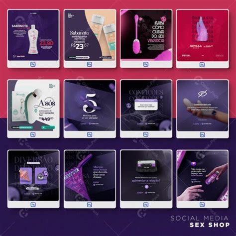 Pack Artes Edit Veis Sex Shop Photoshop Psd Canal Dos Pack