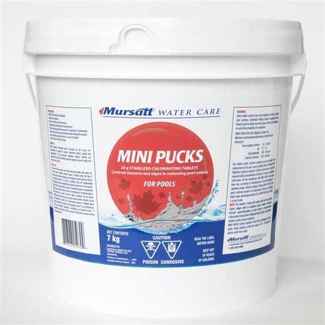 Mini Pucks 7kg Backyard Pool And Spa