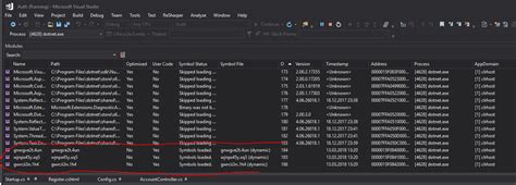 C Strange Modules Loads On Debug Stack Overflow