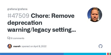 Chore Remove Deprecation Warninglegacy Settings In Grafana V9 · Issue