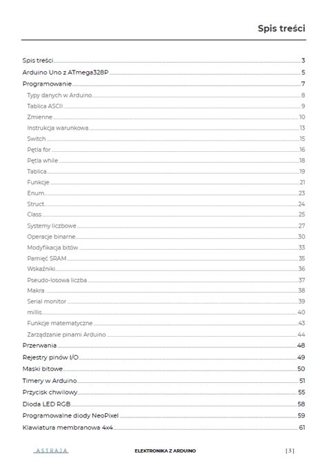 Ebook Programowanie Arduino Astraja