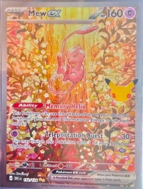 Potential New Mew Ex 30th Anniversary Leak ⚠️unconfirmed Until