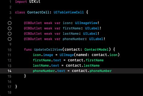 How To Create Custom Cells To Enhance A Tableview In Ios By Adrian Galecki Medium
