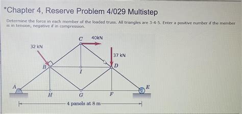 Solved Chapter 4 Reserve Problem 4029 Multistep Determine
