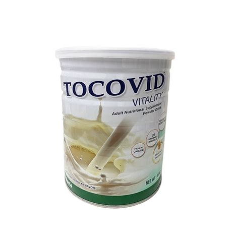 Tocovid Vitality Vanilla 850g St Joseph Drug Online Store
