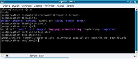 Intranet Drupal Temasına Php Ile Müdahale Etme Adak Teknoloji
