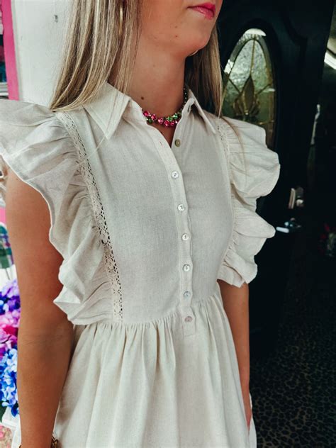 Linen Dress Truly Trendy