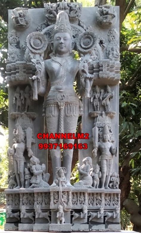 Big Surya Dev Ki Murti In Black Stone 13 Feet B K Arts