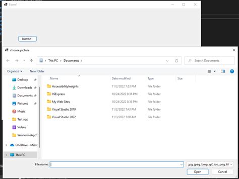 An Exception Thrown When Opening Filedialog With Non Existing Initialdirectory Issue