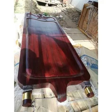 Aje Frp Super Massage Table With Wooden Stand For Ayurvedic Therapy At