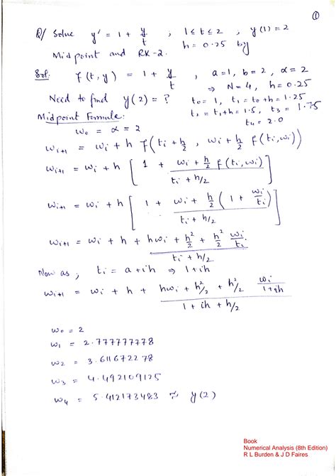 SOLUTION Runge Kutta Method Problems Explained Studypool