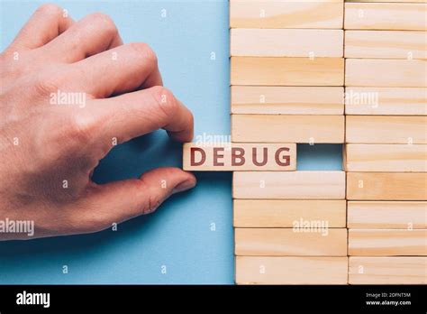 Concept For Debugging And Fixing Errors In The Code Stock Photo Alamy