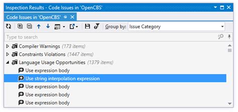 Get Assistance In Migrating To New C Features Resharper Documentation