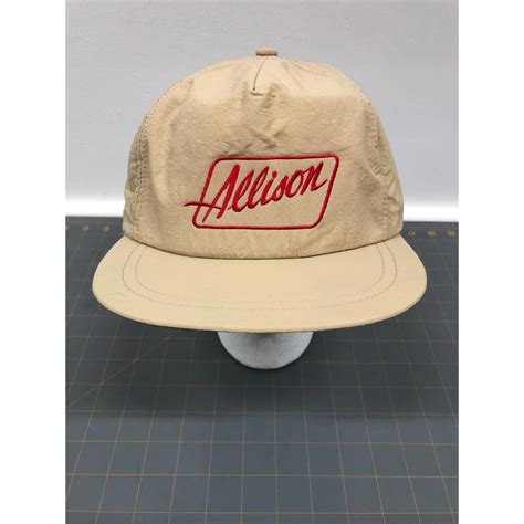 Vintage Allison Engine Company Hat Aircraft Transmiss… Gem