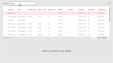 Erstellen Einer Dataset Komponente Für Canvas App In Microsoft Dataverse Power Apps